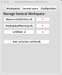 NotebookWorkspaces | Wolfram Language Paclet Repository