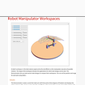 Robot Manipulator Workspaces