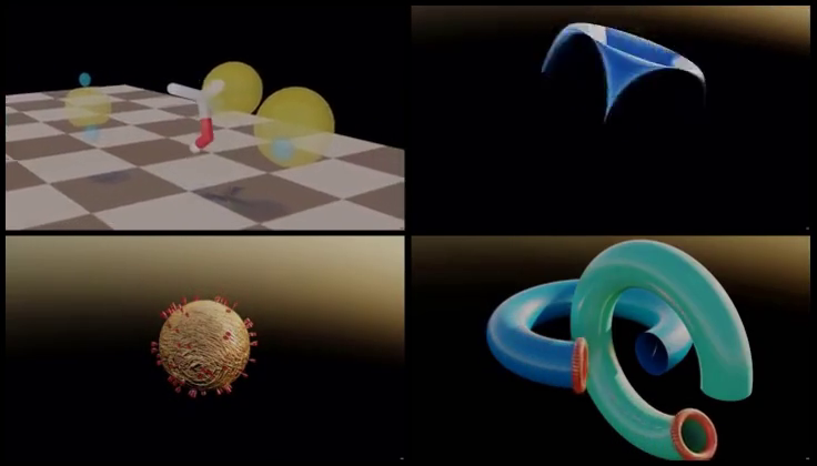 Animating Mathematica surfaces with Blender: Morphing & complex ...