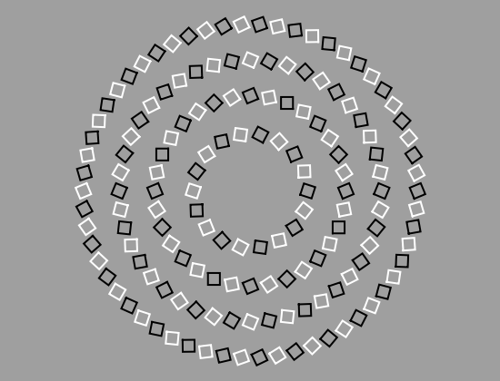 Spiral of Circles Optical Illusion - Wolfram Demonstrations Project