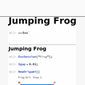 Jumping Frog