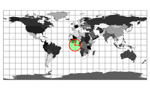 Distortions in Map Projections