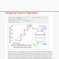 Stripping Column Operation