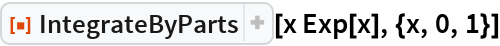 IntegrateByParts | Wolfram Function Repository