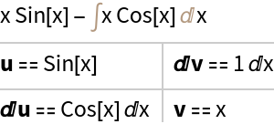 Integratebyparts Wolfram Function Repository
