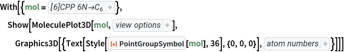 PointGroupSymbol | Wolfram Function Repository