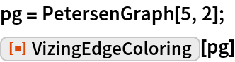 VizingEdgeColoring | Wolfram Function Repository