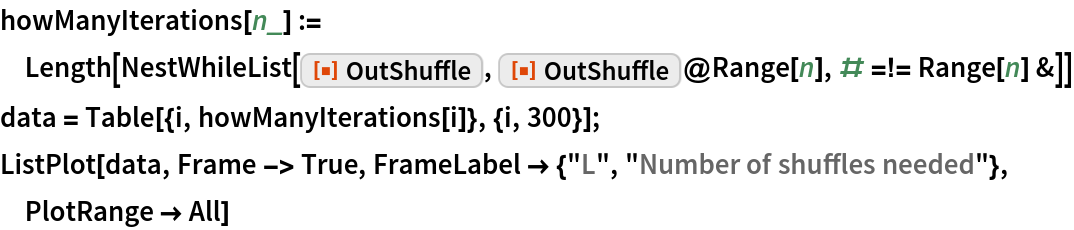 OutShuffle | Wolfram Function Repository