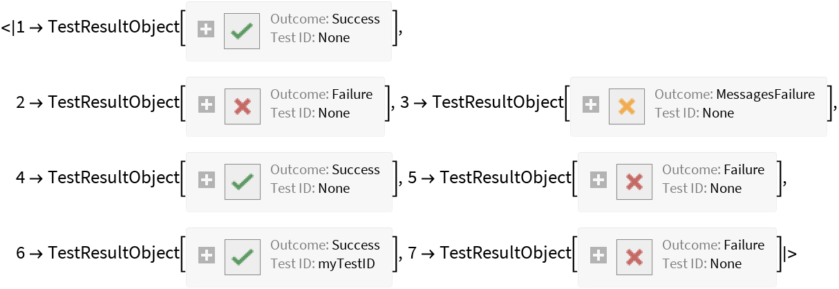 MonitoredTestReport | Wolfram Function Repository