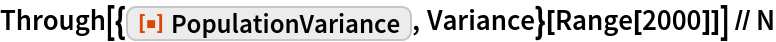 PopulationVariance | Wolfram Function Repository
