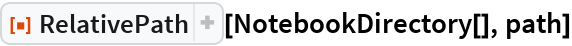 RelativePath | Wolfram Function Repository