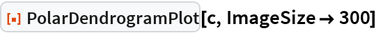 PolarDendrogramPlot | Wolfram Function Repository