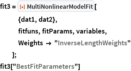 MultiNonlinearModelFit | Wolfram Function Repository