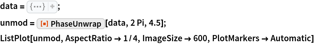 PhaseUnwrap | Wolfram Function Repository