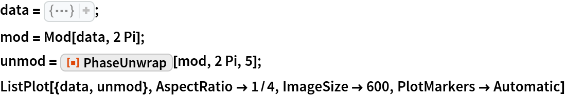 PhaseUnwrap | Wolfram Function Repository