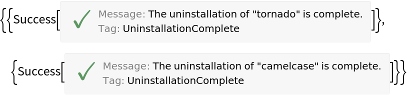 PythonPackageUninstall | Wolfram Function Repository