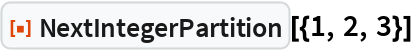 NextIntegerPartition | Wolfram Function Repository