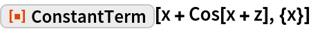 ConstantTerm | Wolfram Function Repository