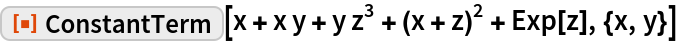 ConstantTerm | Wolfram Function Repository