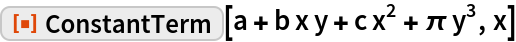 ConstantTerm | Wolfram Function Repository