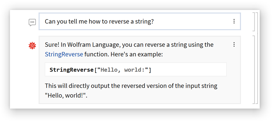 Chatbook | Wolfram Language Paclet Repository