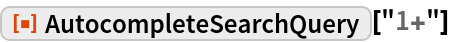 AutocompleteSearchQuery | Wolfram Function Repository