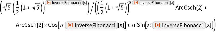 InverseFibonacci | Wolfram Function Repository