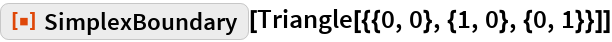 SimplexBoundary | Wolfram Function Repository
