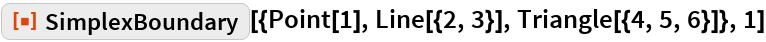 SimplexBoundary | Wolfram Function Repository