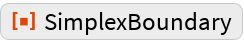 SimplexBoundary | Wolfram Function Repository