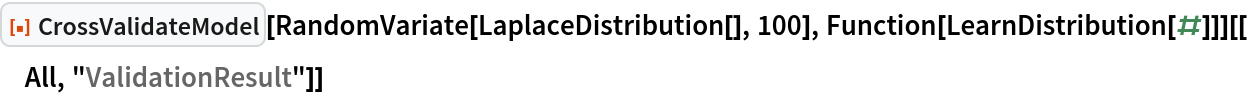 CrossValidateModel | Wolfram Function Repository