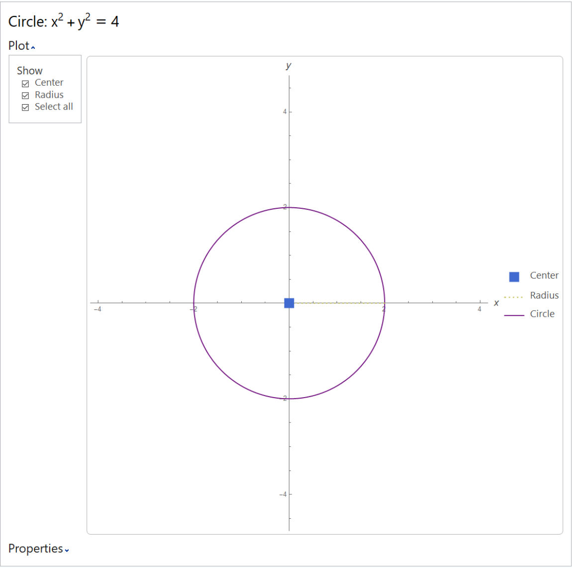CircleProperties | Wolfram Function Repository