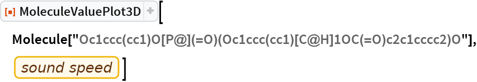 MoleculeValuePlot3D | Wolfram Function Repository