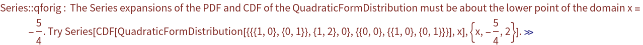 QuadraticFormDistribution | Wolfram Function Repository