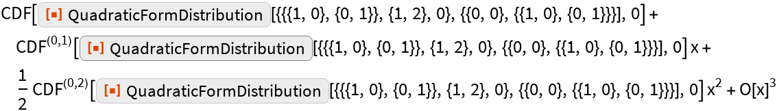 QuadraticFormDistribution | Wolfram Function Repository
