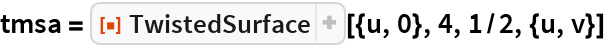 TwistedSurface | Wolfram Function Repository