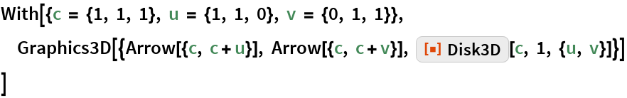 Disk3D | Wolfram Function Repository