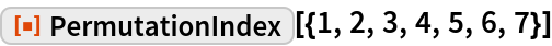 PermutationIndex | Wolfram Function Repository