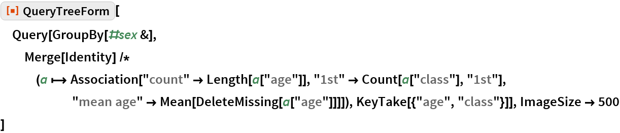QueryTreeForm | Wolfram Function Repository
