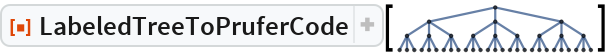LabeledTreeToPruferCode | Wolfram Function Repository
