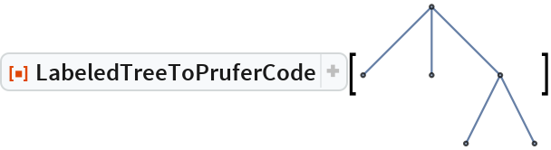LabeledTreeToPruferCode | Wolfram Function Repository