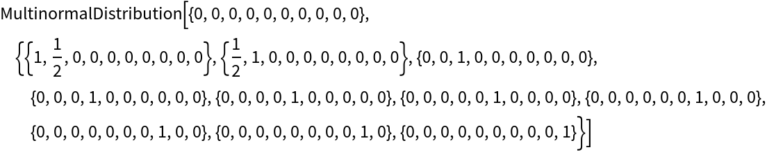 ConditionedMultinormalDistribution | Wolfram Function Repository