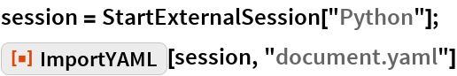 ImportYAML | Wolfram Function Repository