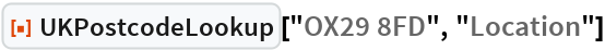 UKPostcodeLookup | Wolfram Function Repository