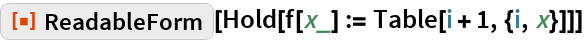 ReadableForm | Wolfram Function Repository