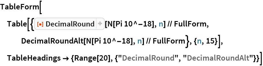 DecimalRound | Wolfram Function Repository