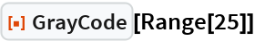 GrayCode | Wolfram Function Repository