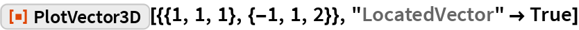 PlotVector3D | Wolfram Function Repository