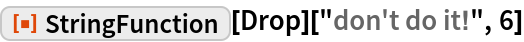 StringFunction | Wolfram Function Repository