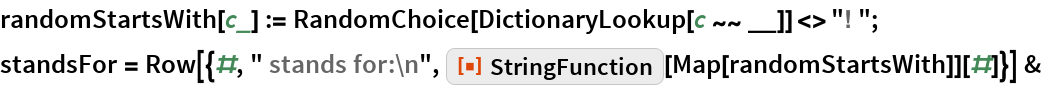 StringFunction | Wolfram Function Repository